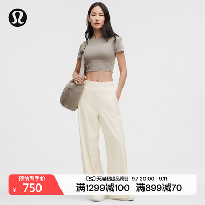 Swift 女士阔腿裤 *腰部徽标*亚洲版型丨lululemon丨LW5IDEA