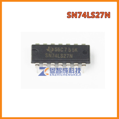 全新直插 SN74LS27N HD74LS27P 74LS27 DIP-14 3输入端三或非门