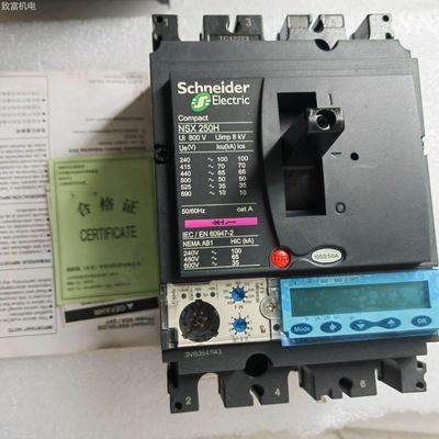 非实 带数显断路器NSX100N NSX160N NSX250F/H Micrologo 5.