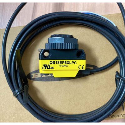 BANNER邦纳QS18EP6XLPC透明玻璃瓶物体专用镜反式检测传