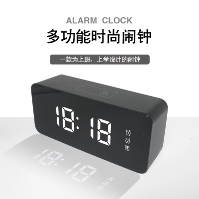 亚克力电子钟多功能简约