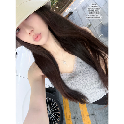 JAMAIS VU【冰瓷美】清冷不落俗 被舒适治愈 蕾丝背心吊带内搭棉