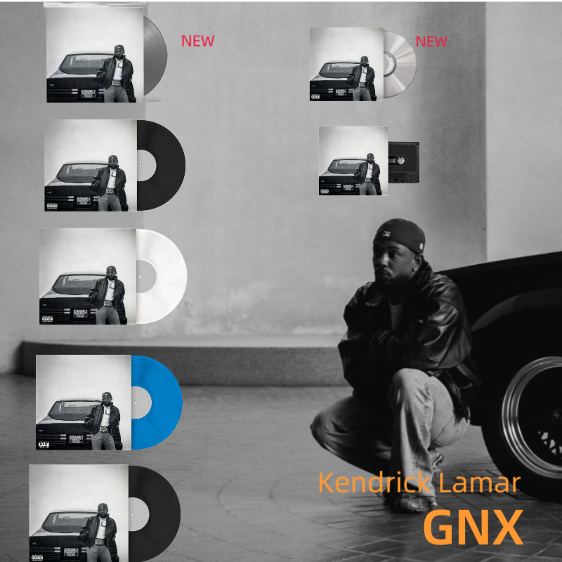 In Stock Kendrick Lamar- Gnx Vinyl Record Lp Color Glue