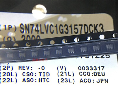 SN74LVC1G3157DCK3   C5Z   SN74LVC1G3157DCKR   SOT-363 原装