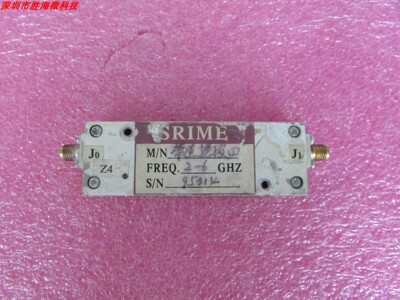 SRIME带通滤波器2-6GHzSMA母