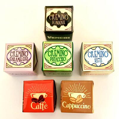 意大利venchi黑巧榛子黑巧杏仁