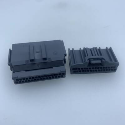 MX34032PF2  连接器 32P 公母 灰色 胶壳 外壳 护套 线束插头现货