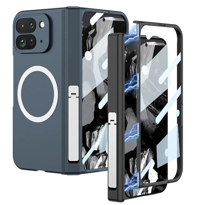 适用GooglePixel9ProFold 手机壳折叠屏全包磁吸无线充跨境保护套