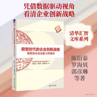 数智时代的企业创新战略:数据驱动动态能力的视角:a perspective on data-driven d陈衍泰9787302706373 清华大学出版社 图书书籍