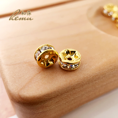 日本进口金边白钻圆隔圈车轮钻