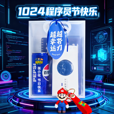 1024程序员节日创意礼物伴手礼袋