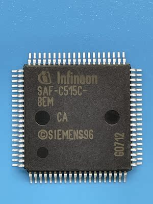 英飞凌 SAF-C515C-8EM 8位微控制器 集成电路单片机 MQFP-80-1