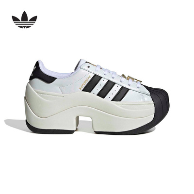 adidas阿迪达斯官方运动2026春女SUPERSTAR JR9895