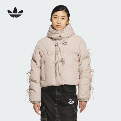 adidas阿迪达斯官方运动2025冬女短羽绒服 KC2610