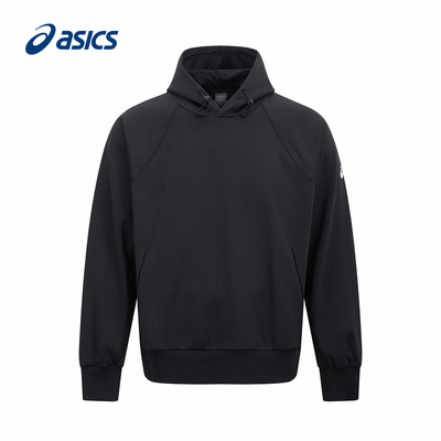ASICS亚瑟士运动2025F/W男拉绒连帽卫衣 2031F377-001