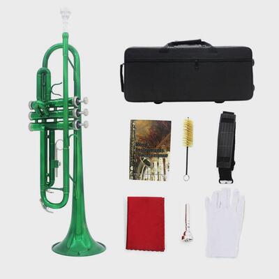 slade彩色小号乐器降b调成人音小号儿童三初学者专业演奏西洋乐器