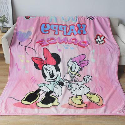 出口160*220冬季毯款拉舍尔毛毯云加厚儿童卧室卡通盖毛毯子