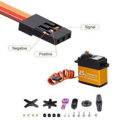 热销hobbyfans25kg防水金属舵机