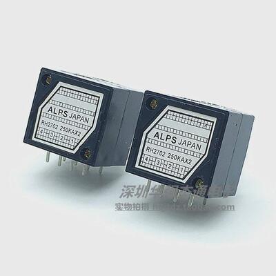 发烧级ALPS电阻步进式双联音量电位器RH2702-250KA 指数型