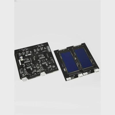 电梯并联黑底呼液晶显示板kll-dv20cd蓝底外适用康力电梯外招板