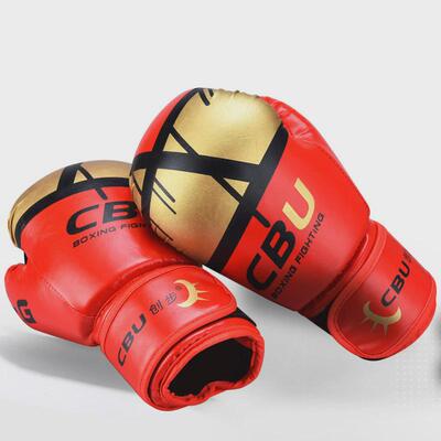 创步拳击手套成人儿童手套散训练打泰拳格斗自由搏击豪迈沙袋拳套