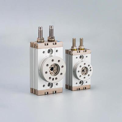 亚德客型HRQ10A/20A/30A旋转摆台气缸90度180度齿杆式回转气缸