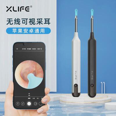 热销批发x1英文款可视挖耳勺无线智能bebird智能可视采耳棒发光耳