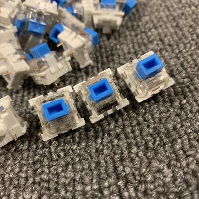 高特OUTEMU一字轴方口青轴E元素X-7200替换轴网吧更换贴片灯Q66