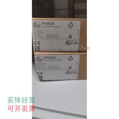 现货供应IFM易福门全新原装PA9024PA9060PA9026议价