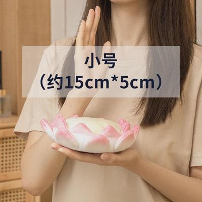 si6k好运莲莲坐垫办公室黑莲花宝座靠垫阳台蒲团榻榻米