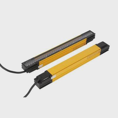 施莱格lc光轴光栅光轴距10mm分辨率15mm安全光栅系列数140-190个