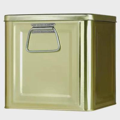 3t23加厚新会陈皮储存罐容器密封装马口铁大号茶叶饼储藏物保