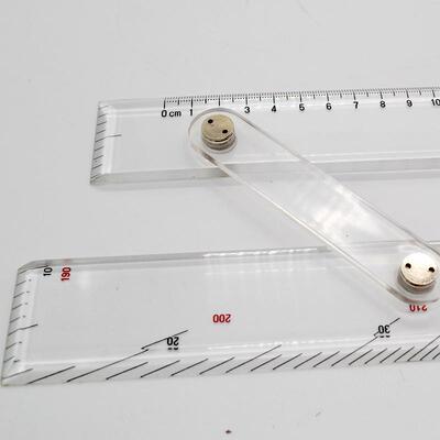 海图平行尺450mm分尺式371002航海平行定规拉8740-1议价