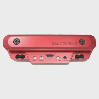 doublex2德博拾音器民谣吉他专业免开孔无线木吉他加振拾音器