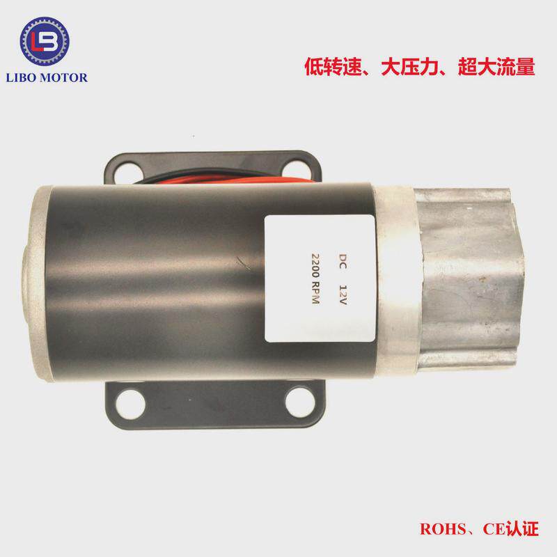 电动抽油泵12v齿轮抽油泵变速箱波箱换油泵atf清洗泵摆线泵电机