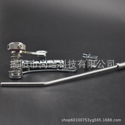 LPSG颤音琴桥LP拉弦板10.5弦距吉他改装黑金铬DIY乐器配件