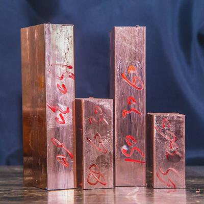 t2紫铜排红铜方块紫铜方块四方纯铜接地导电铜块10203040mm