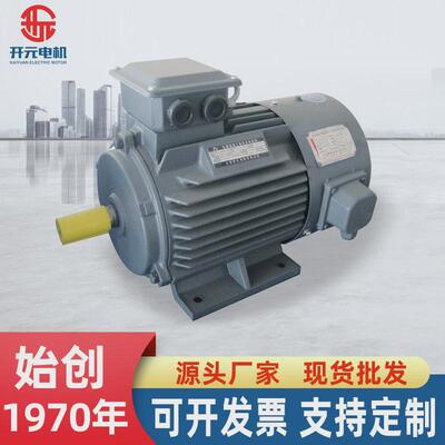 开元电机yvf2系列三相异步电机2造纸4极6极水泵极机械低噪音马达
