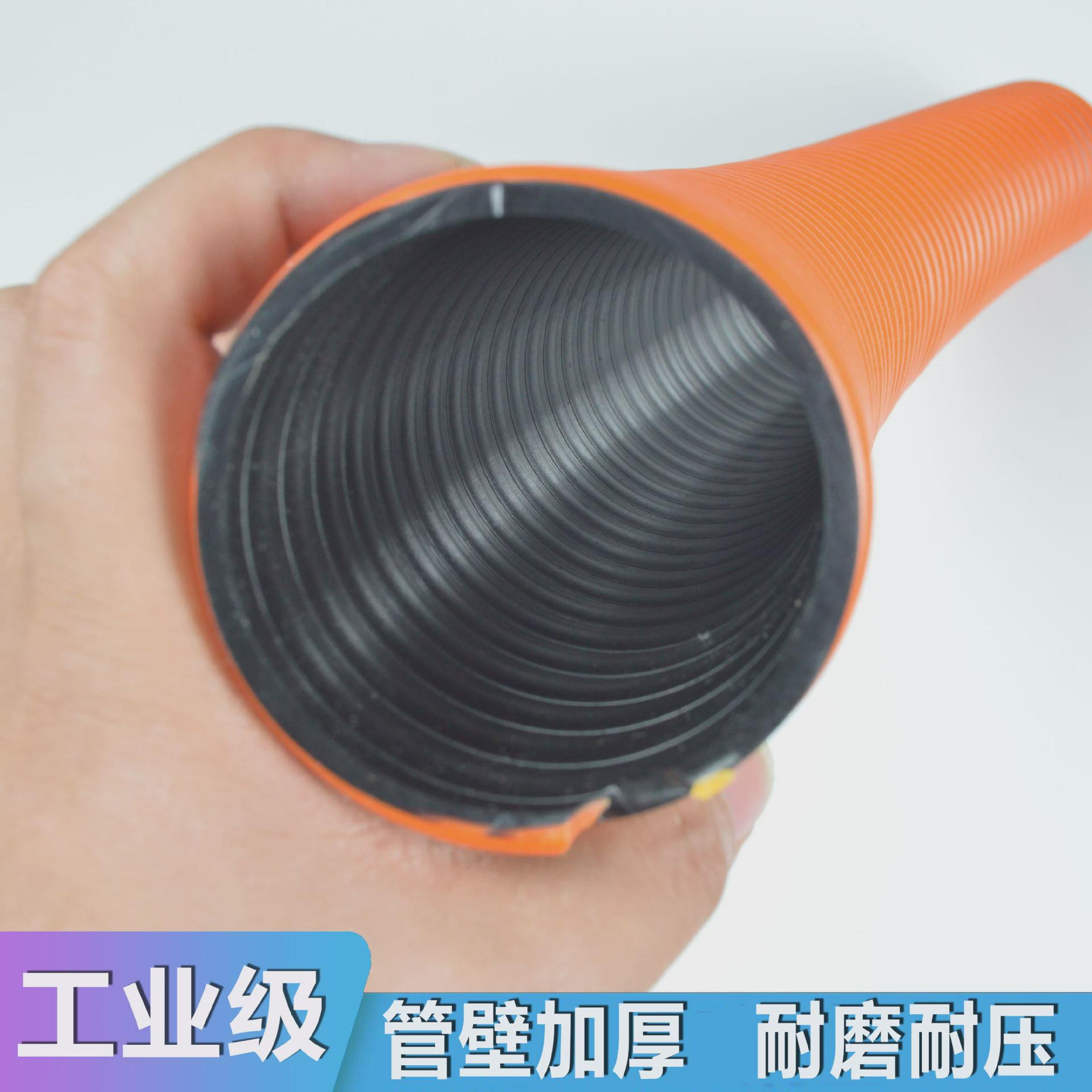 厂家筋塑筋管防静电塑料螺旋牛筋管凸筋平pvc软水管纤维喷涂