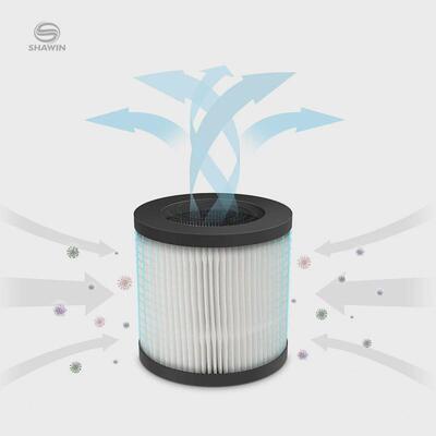 H12桌面迷你净化器过滤网SY-702滤芯配件便捷拆卸空气净化器滤网