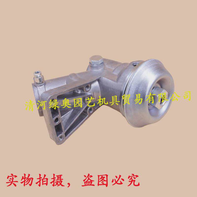 适用欧玛OM43/36割灌机工作头打草机割草机齿轮箱总成10齿工作头