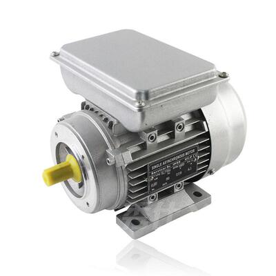 秀仕单相电机yl8014|0.55kw家用电220v电动机铝壳单相异步全铜