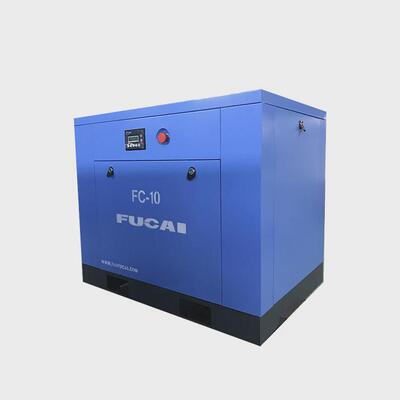 压缩机7.5kw10hp8bar1.1m3/min螺杆机机械工业级螺杆式空压机