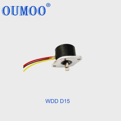 wdd-d15转轴直径3㎜壳体15一体㎜法兰设计d型轴导电塑料电位器