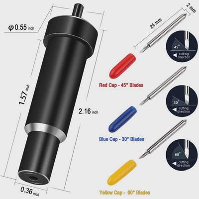 黑色深切刀座外壳//刻字机切割刀座/绘图机配件/不干胶刻字机刀座