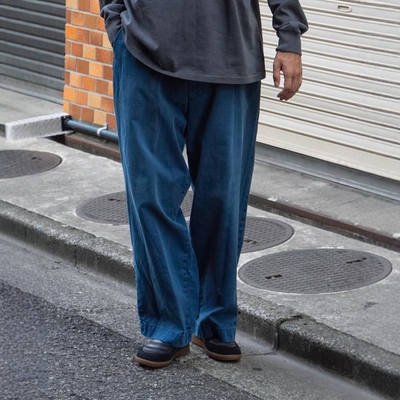 A.PRESSE复古水洗宽松工装长裤