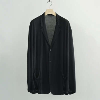 COMOLI夏季羊毛宽松休闲西装夹克