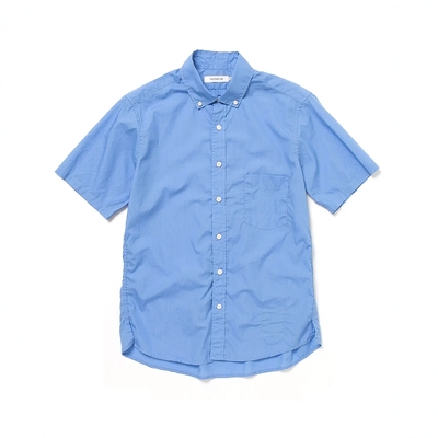 nonnative棉质宽松口袋短袖衬衫