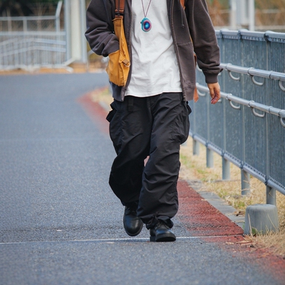 nanamica复古速干口袋工装长裤