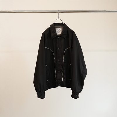 ANCELLM莱赛尔光泽垂感西部夹克